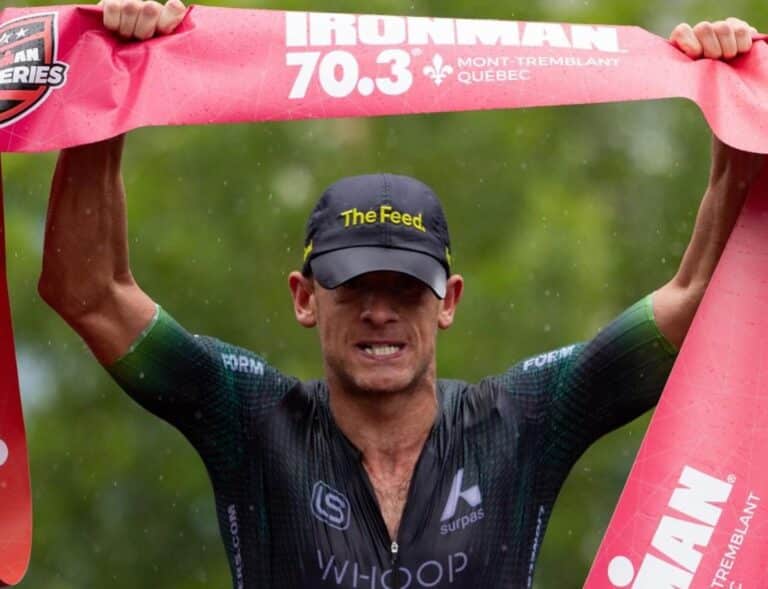 Lionel Sanders wins IRONMAN 70.3 Mont-Tremblant 2024